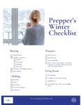 Prepper’s Winter Checklist (1) - Are You Prepared, Mama?